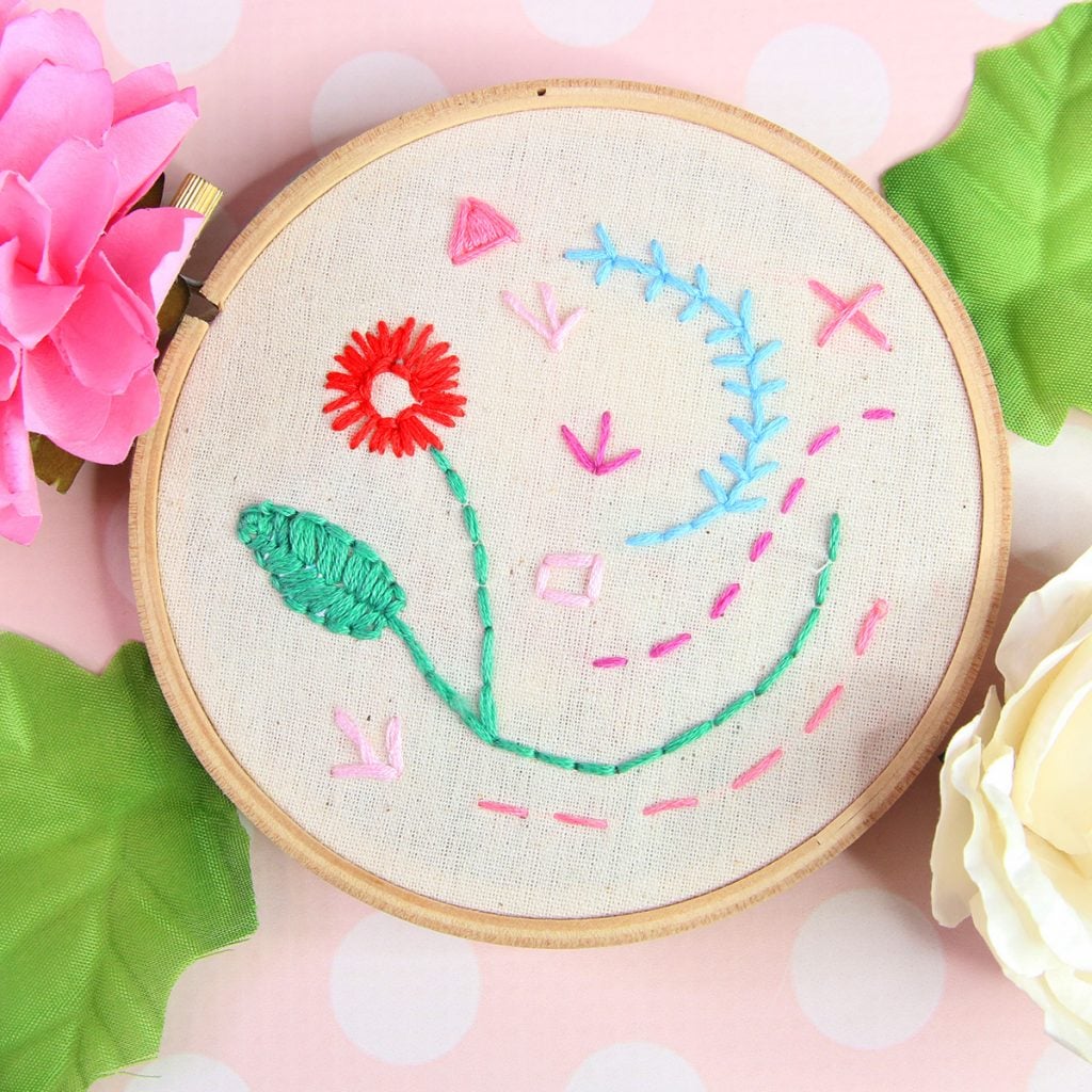 Satin Stitch | SIMPLE Embroidery Tutorial | TREASURIE