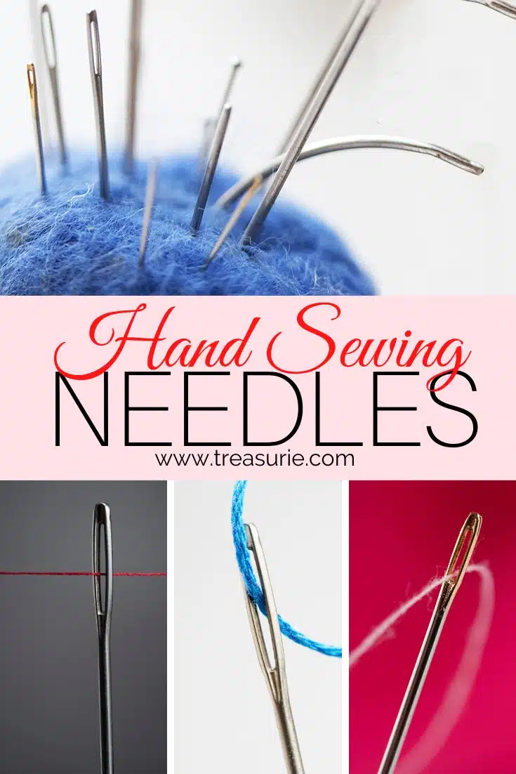 Types of Hand Sewing Needles & Sizes Guide | TREASURIE