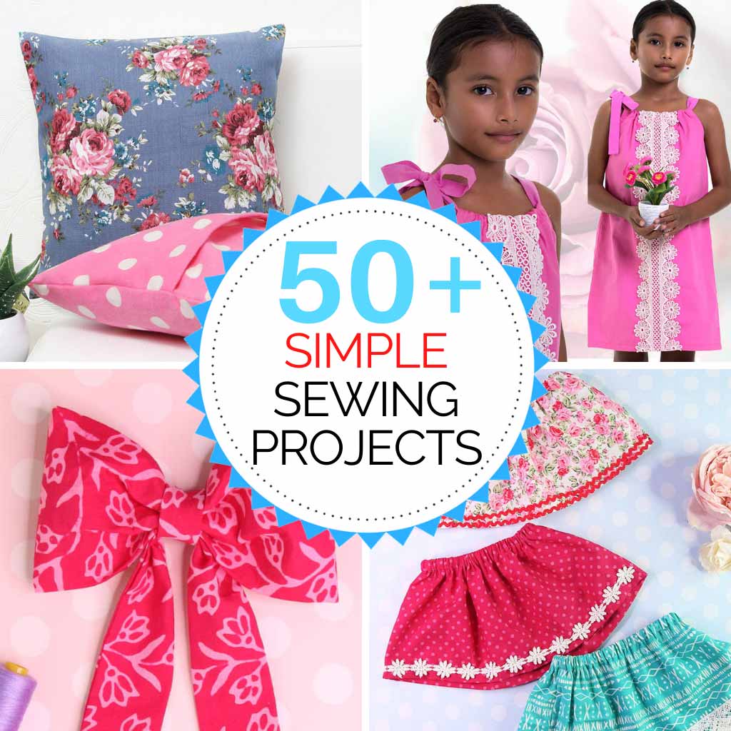 61+ Easy Sewing Projects for Beginners, Simple Things to Sew | TREASURIE