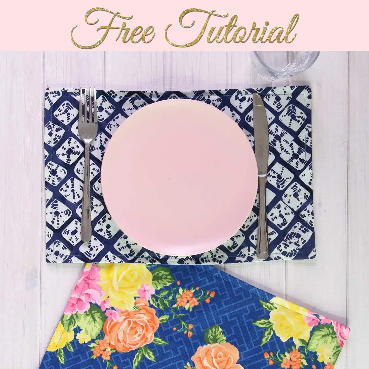 27 Free Quilted Placemat Patterns to Sew | TREASURIE