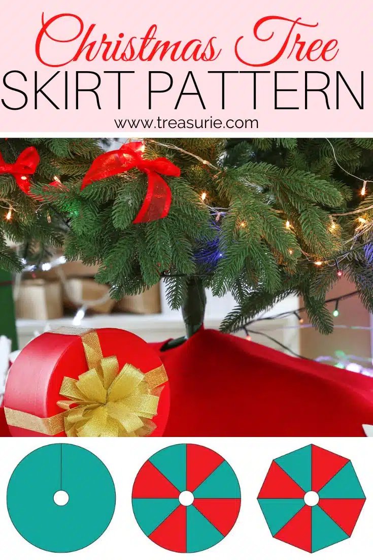 Christmas Tree Skirt Pattern, FREE 3 Easy Styles | TREASURIE