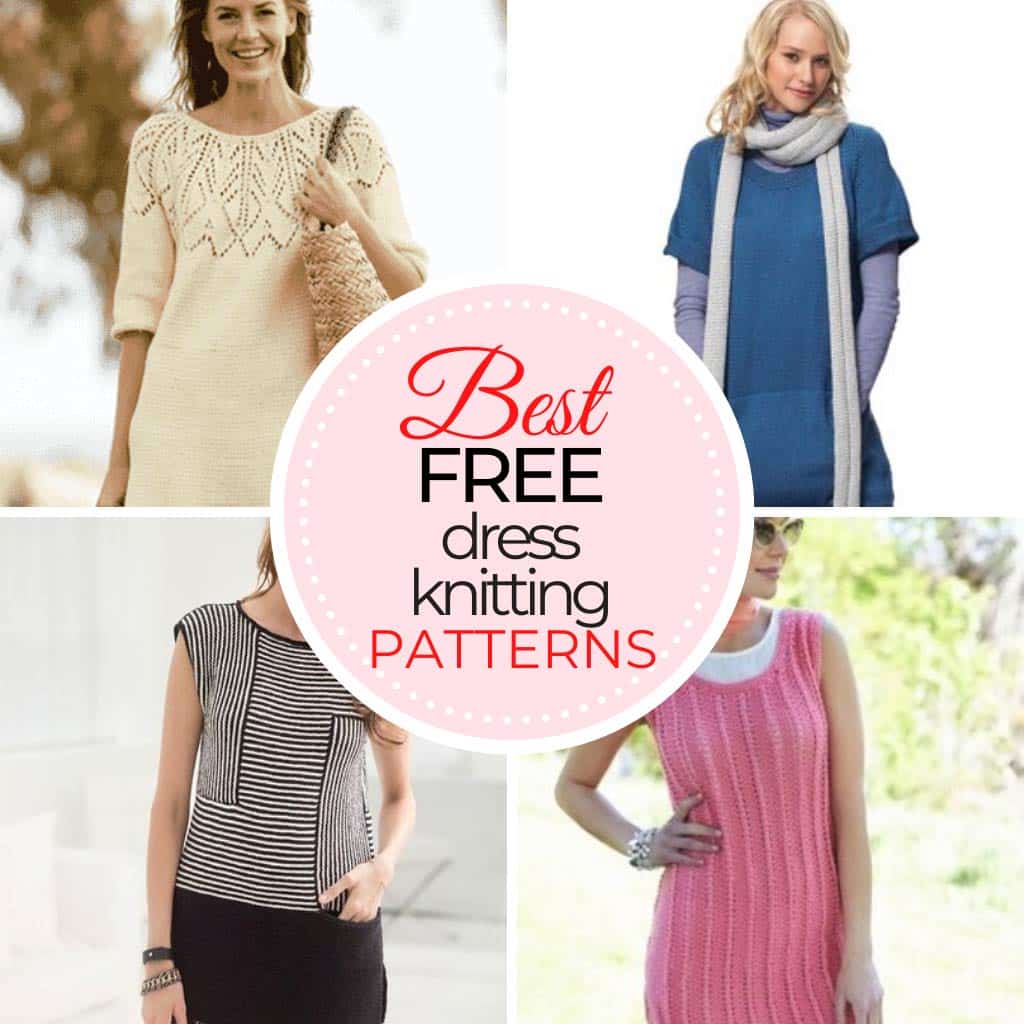 27+ Dress Knitting Patterns - Best for Free | TREASURIE