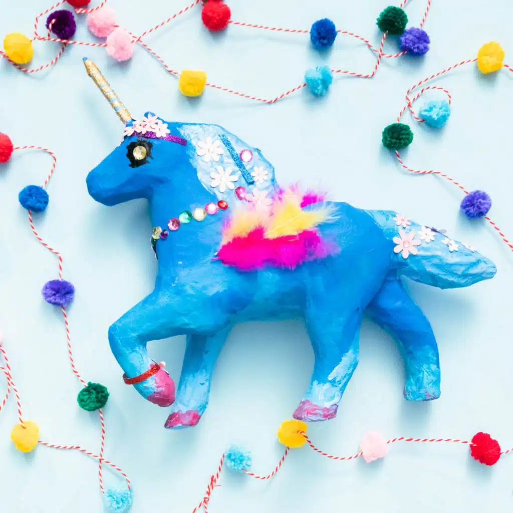 How to Make a Paper Mache Piñata - Easy DIY | TREASURIE
