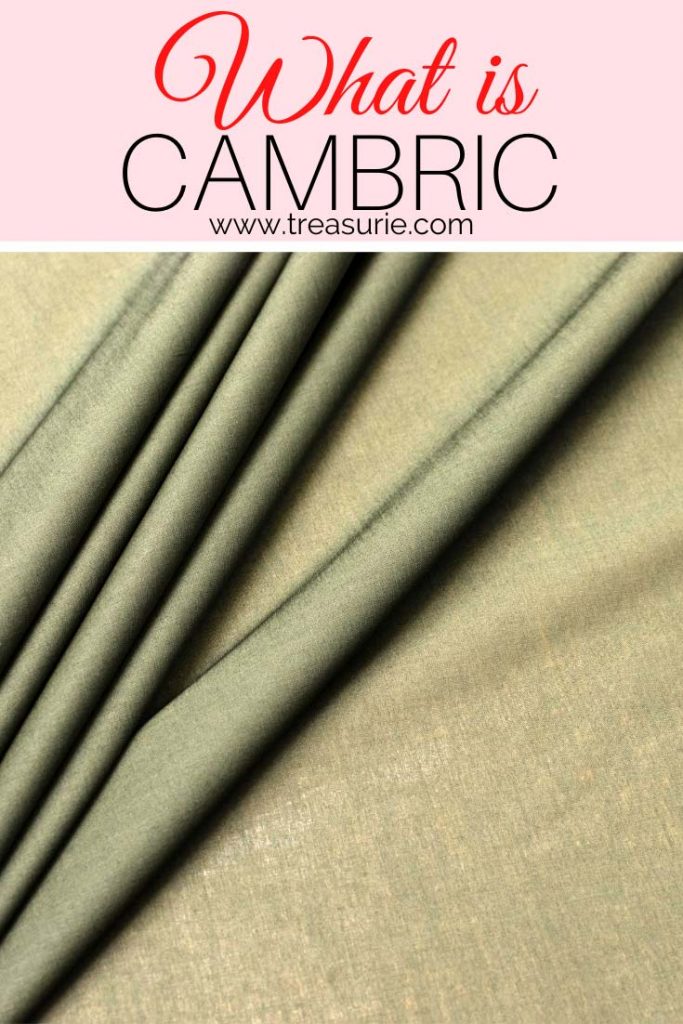 What is Cambric - Fabric Guide & Uses | TREASURIE