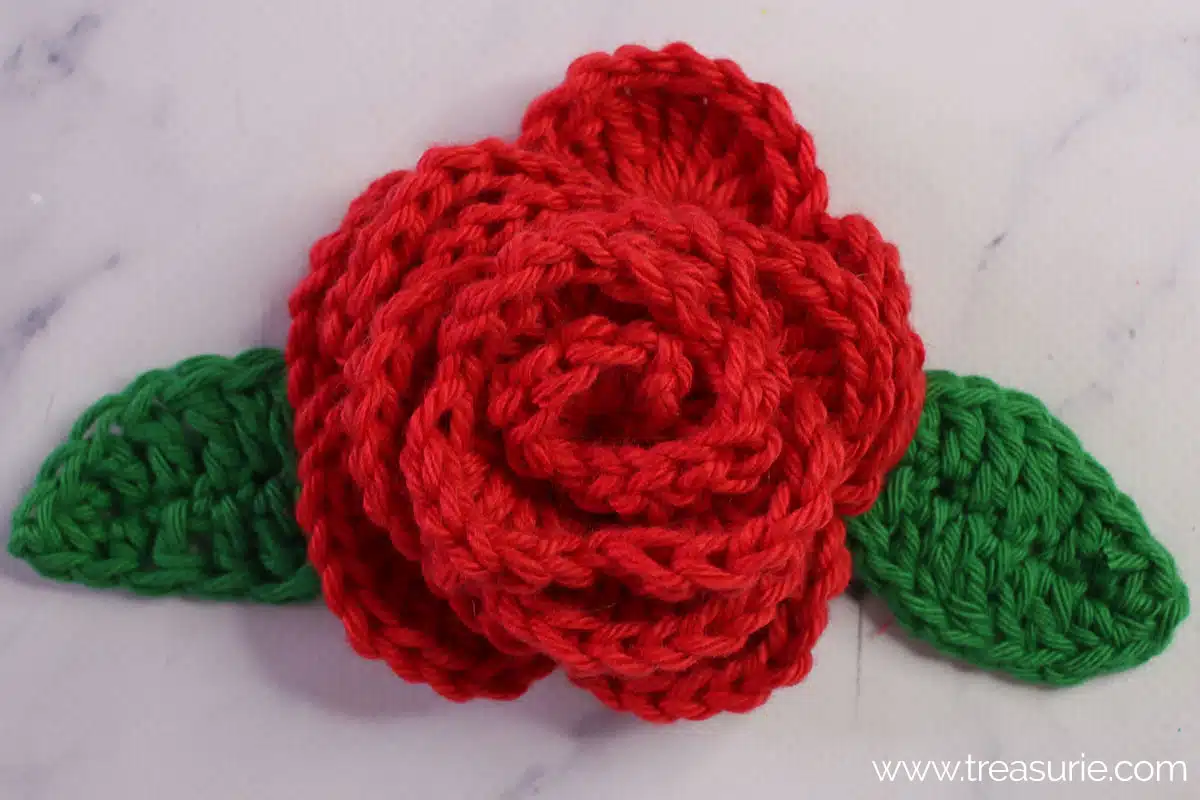 Crochet Rosebud Free Pattern Free Crochet Rosebud Applique Or Bookmark