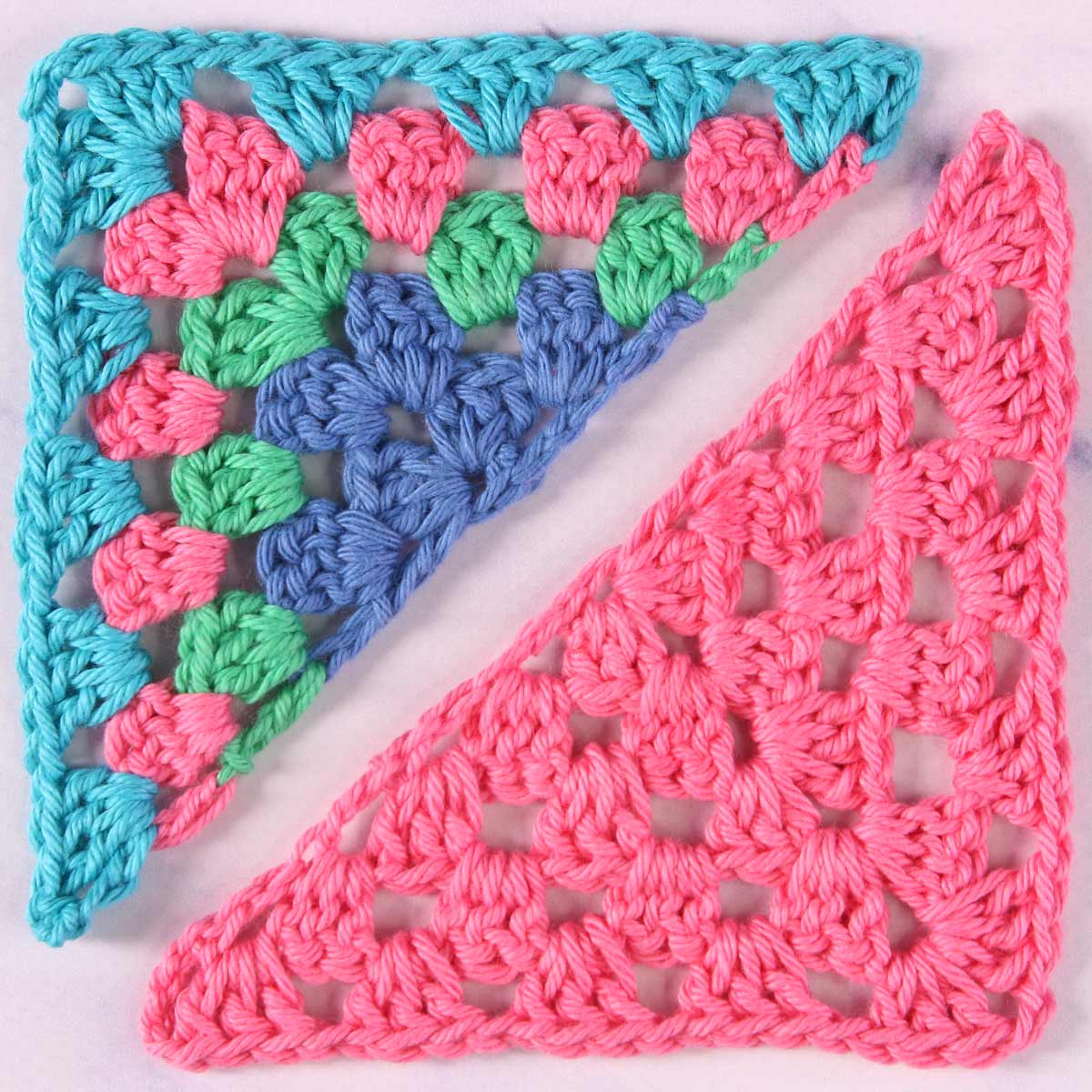 Crochet Granny Triangle Pattern