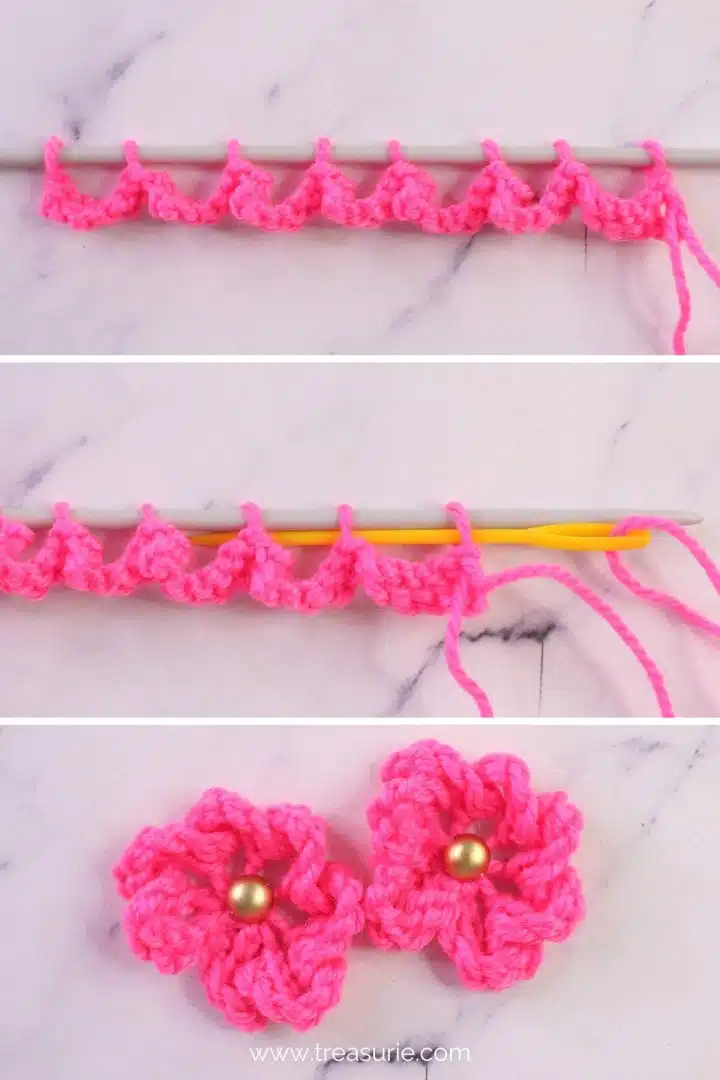 How To Knit Flowers, 27 Knitted Flower Patterns (FREE) | TREASURIE