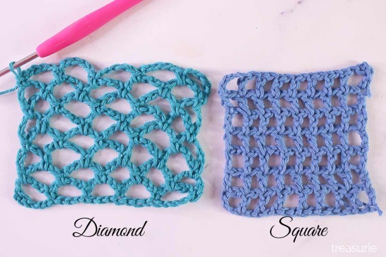 Crochet Mesh Stitch Patterns, Made Easy +VIDEO | TREASURIE