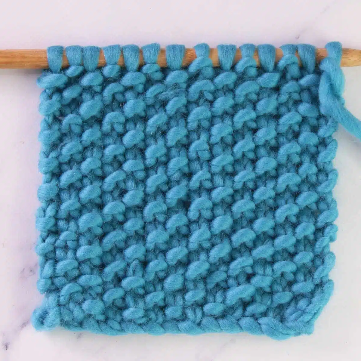 Seed Stitch Knitting Made Easy for Beginners | TREASURIE